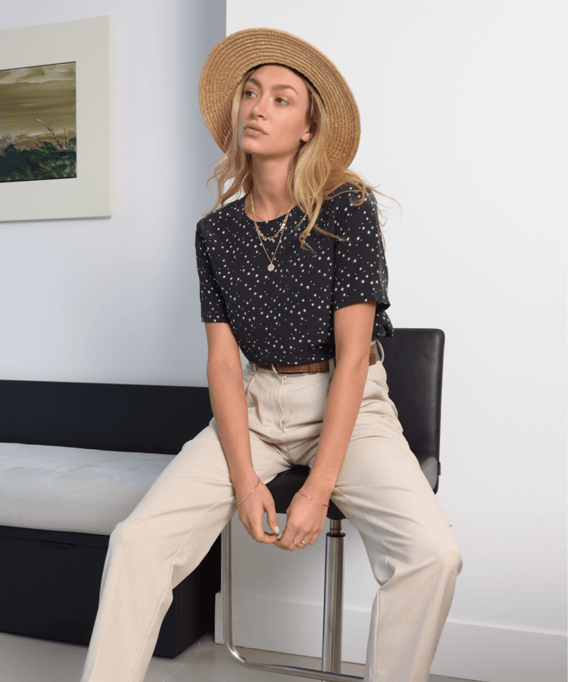 Star Silk Shirts & Tops Shop Online Now | Starry Starry Night at The Fable